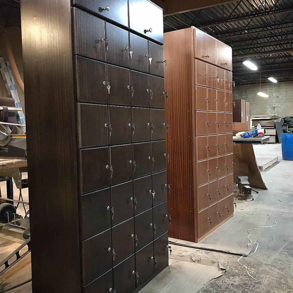 Cigarette Display Cabinet – Unfinished Mahogany | Newshams Woodshop