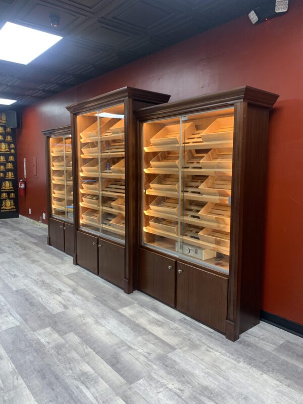 Custom Humidor Display Cabinets & Retail Humidors